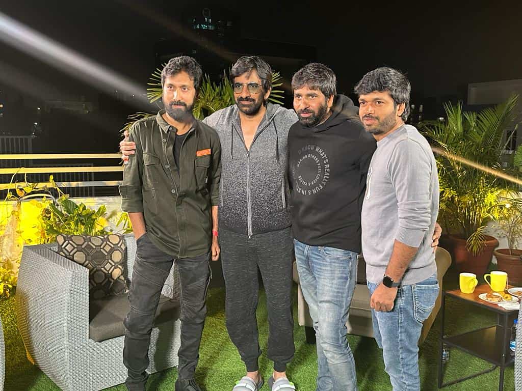 Pic talk: Ravi Teja with his three directors | Andhrawatch.com