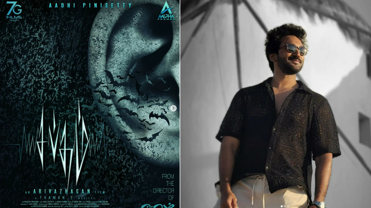 Aadhi Pinisetty confirms his upcoming next Sabdham as a horror thriller ...
