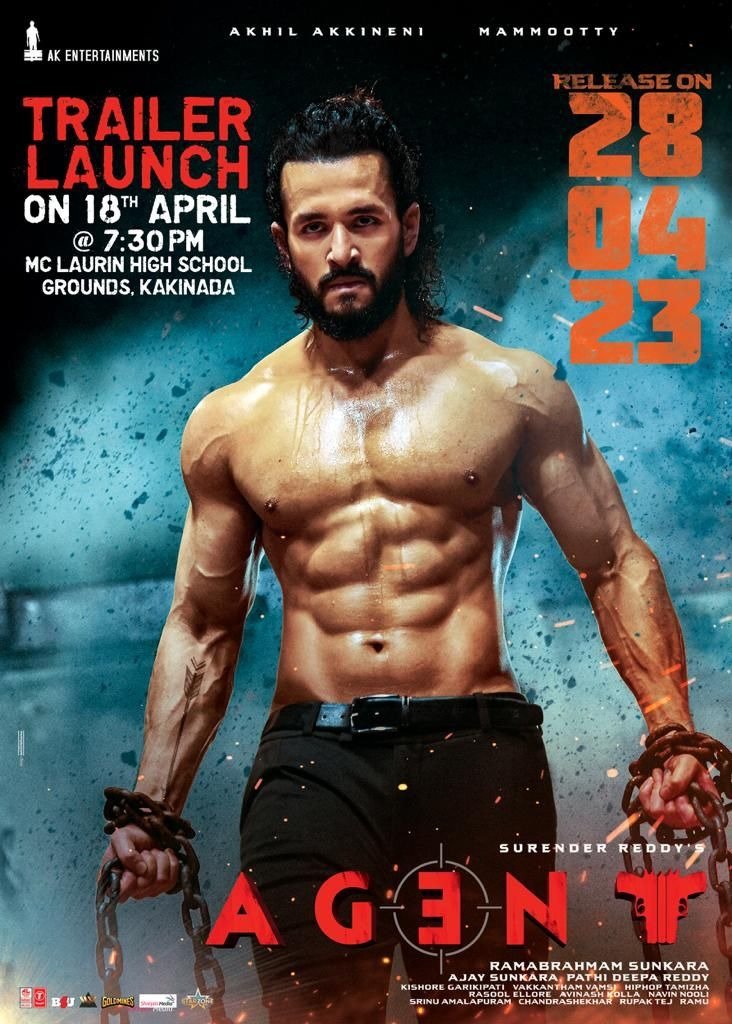 Agent New Poster : Akhil’s wildest avatar ever | Andhrawatch.com