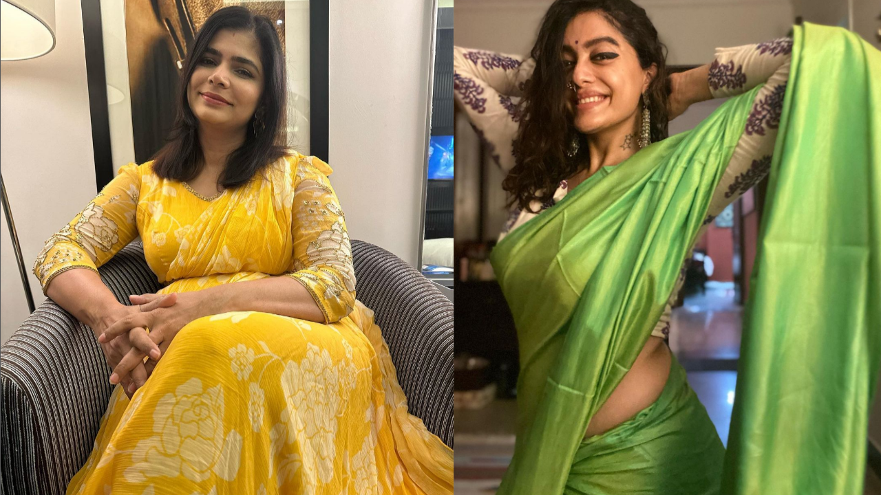 Chinmayi Singer In Saree