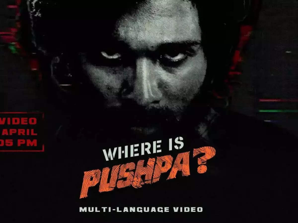 Pushpa Teaser: Where is Pushpa Raj Grips movie lovers | Andhrawatch.com