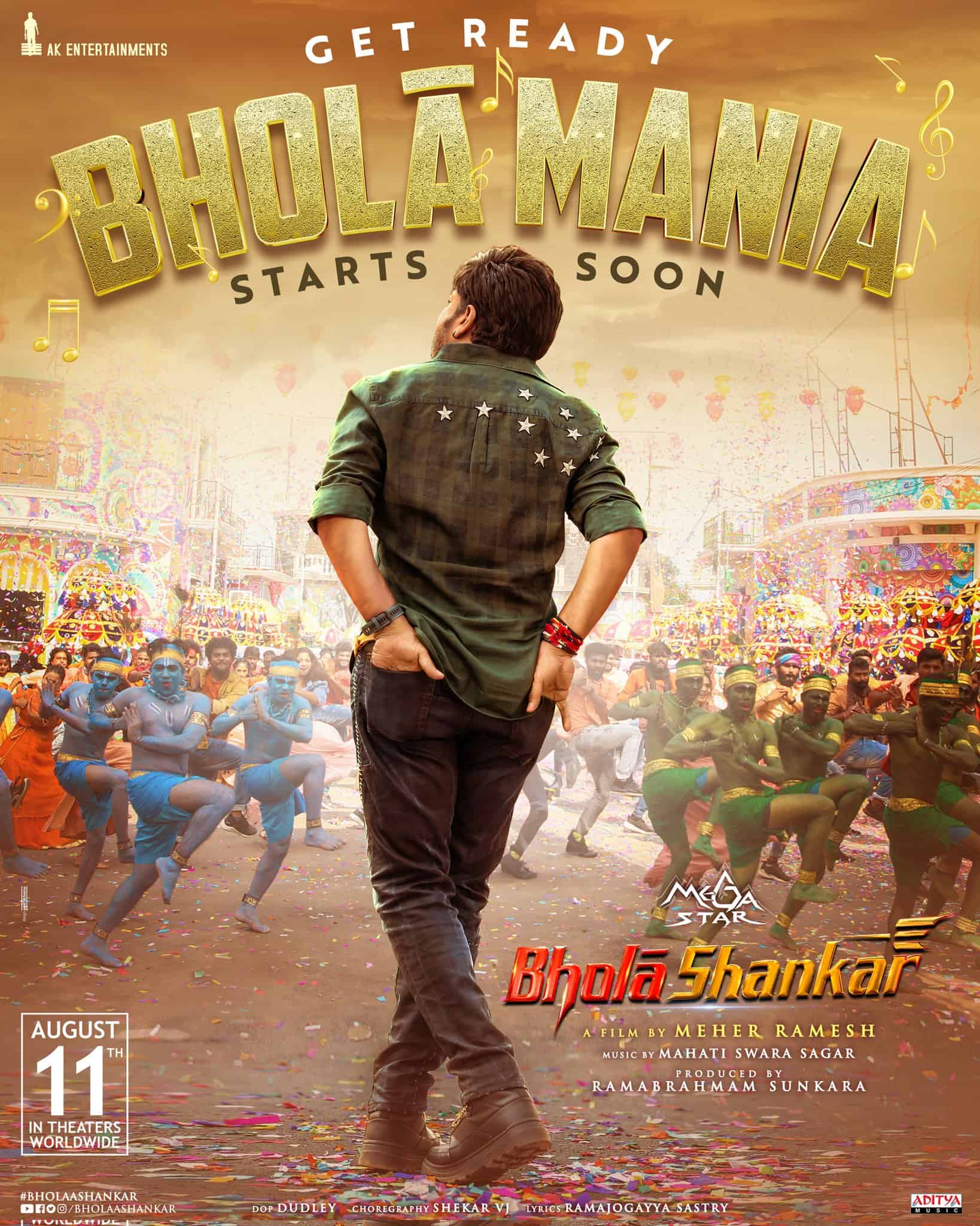 Get ready for the mega star’s Bhola Mania! | Andhrawatch.com