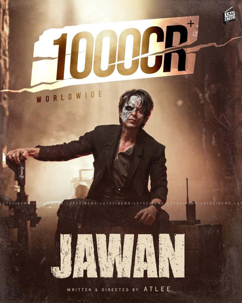 SRK’s Jawan joins the elite club of 1000 Crores | Andhrawatch.com