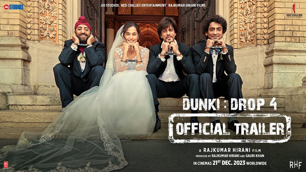 Shah Rukh Khan Dunki trailer out | Andhrawatch.com