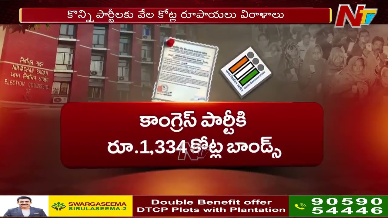 EC Releases New Data on Electoral Bonds | Andhrawatch.com