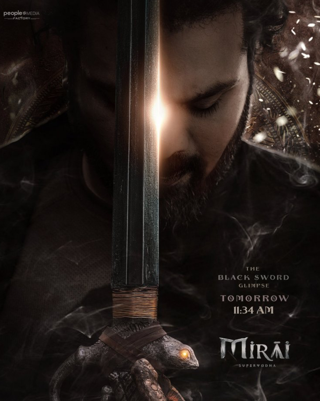 Mirai: Unveiling Manchu Manoj’s Fierce Look at AAA Cinemas Tomorrow | Andhrawatch.com