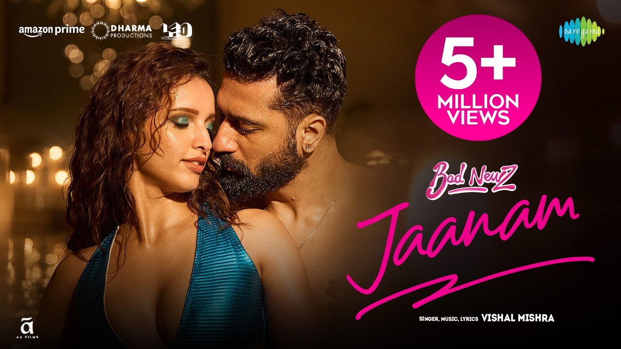 Triptii Dimri’s Sensational New Song ‘Jaanam’ from ‘Bad Newz’ Sets the ...