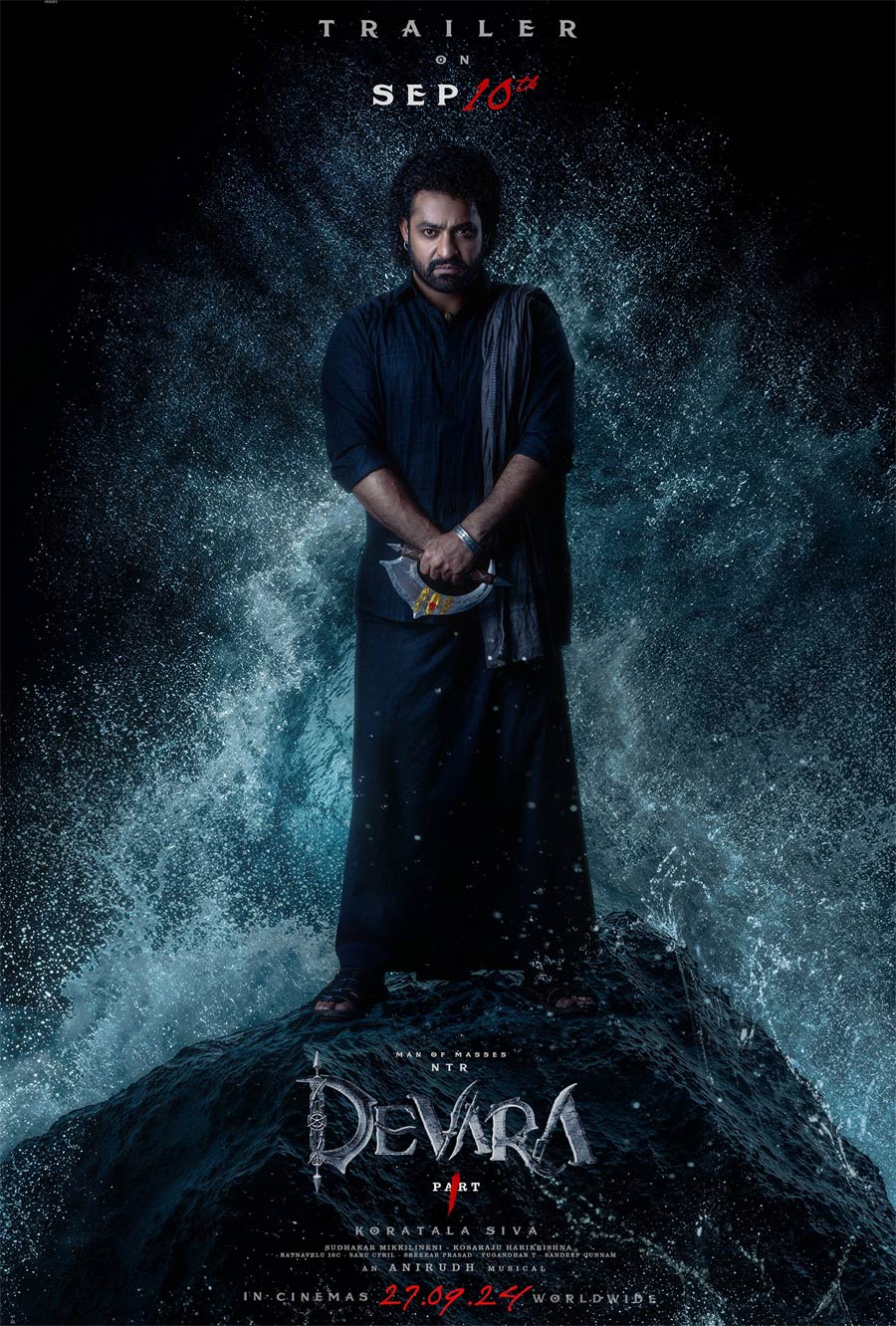 Devara Trailer Release Date Revealed with a High-Octane New Poster ...