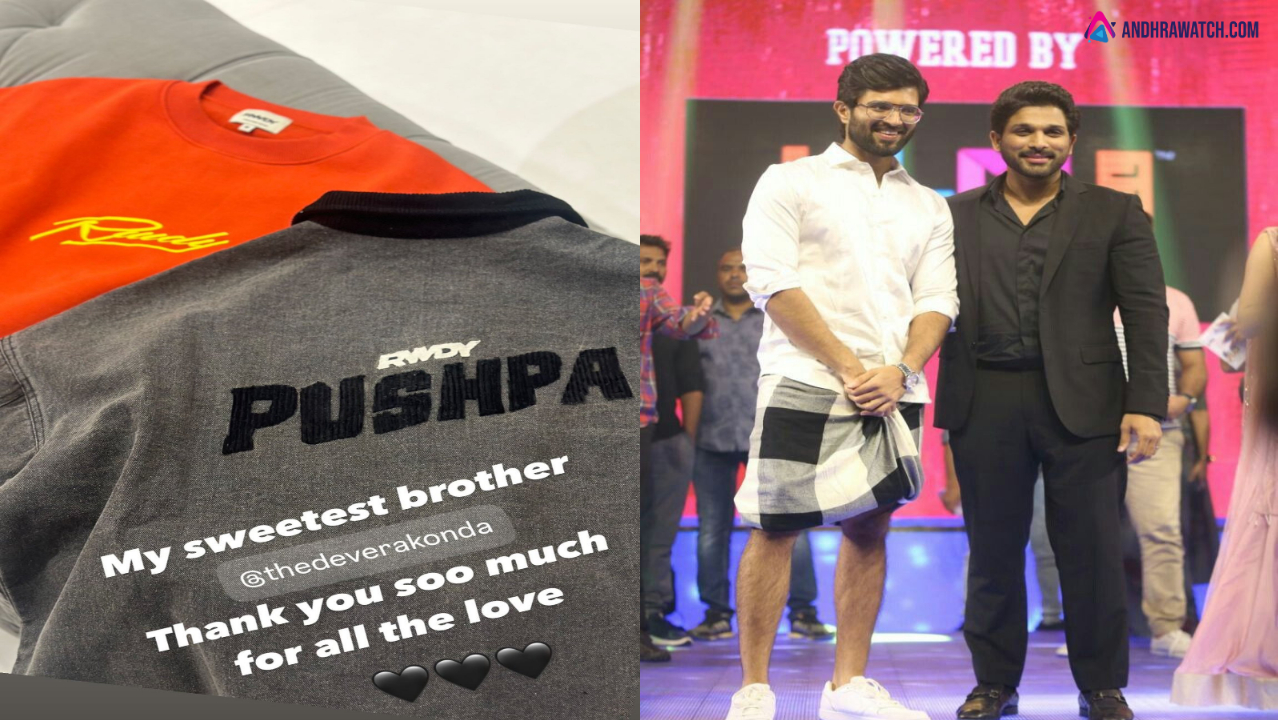 Vijay Deverakonda’s Unique Gift for Allu Arjun Ahead of Pushpa 2 ...