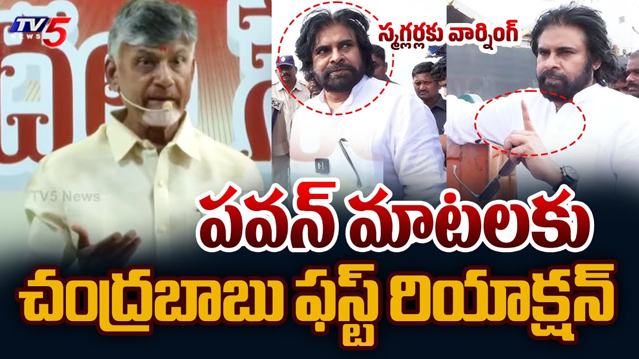 CM Chandrababu FIRST Reaction On Deputy CM Pawan Kalyan Vs Kakinada Port - Andhrawatch.com