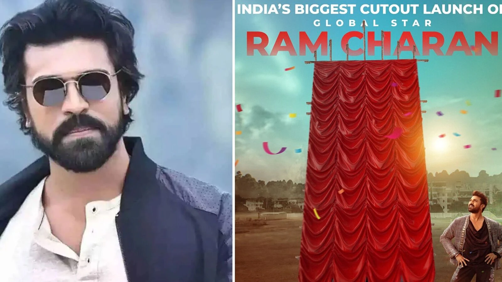 India’s Largest Ram Charan Cutout to Be Unveiled - Andhrawatch.com