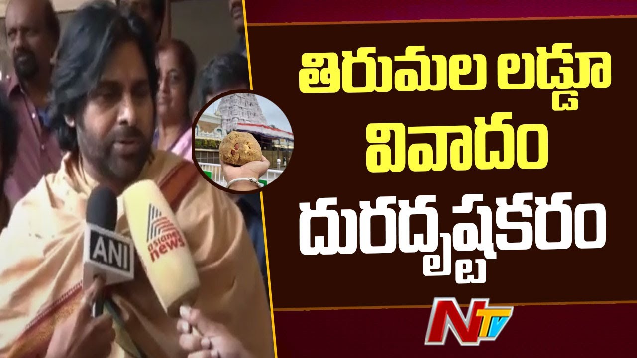 AP Deputy CM Pawan Kalyan Interesting Comments on Tirumala Laddu Controversy - Andhrawatch.com