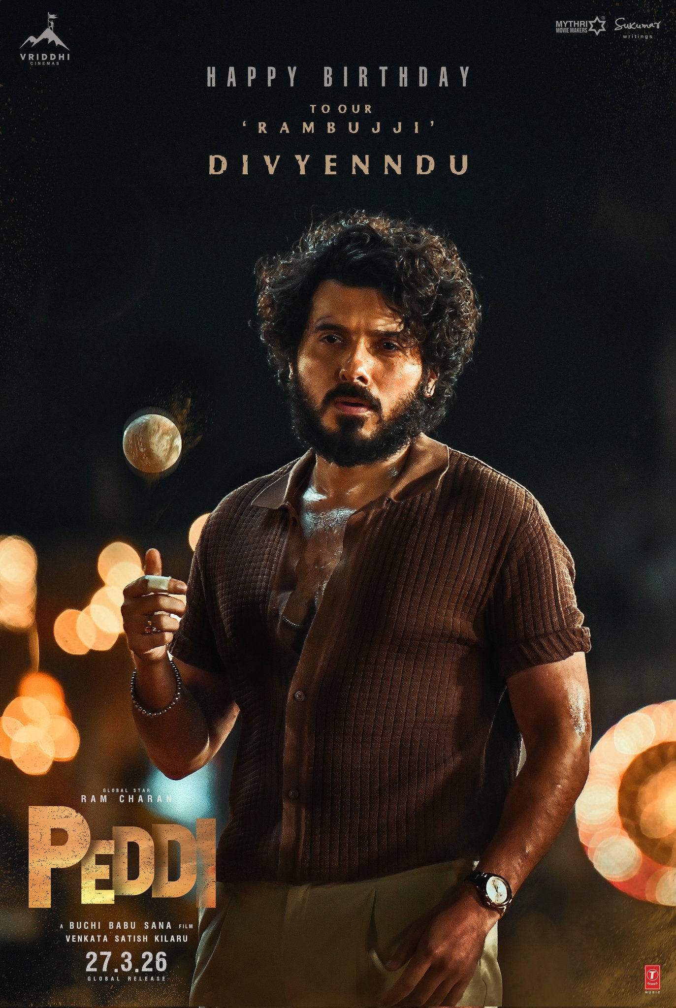 Divyenndu Sharma’s Rugged First Look from Peddi Unveiled on His ...