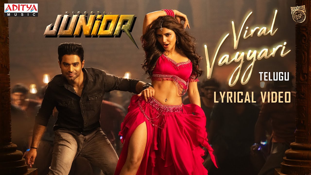 ‘Junior’ Movie Hype Peaks as Sreeleela and Kireeti Reddy Rock the Viral Vayyari Song ...
